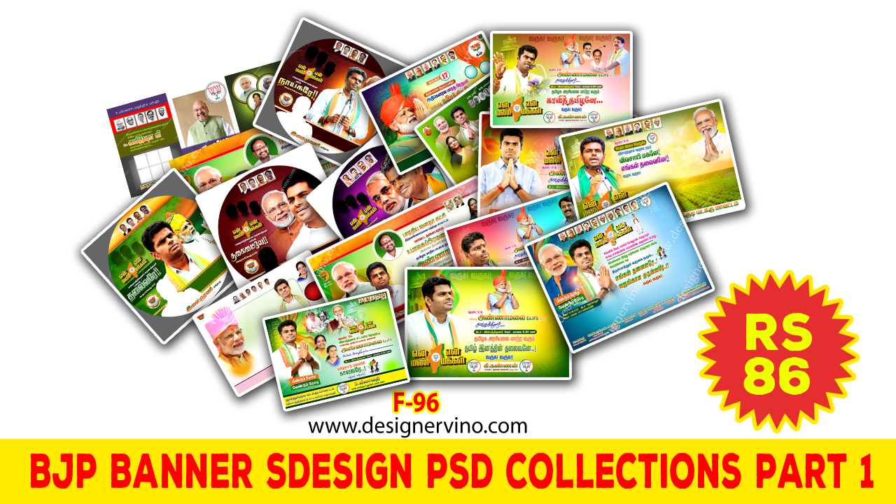 BJP banner design psd collections part 1