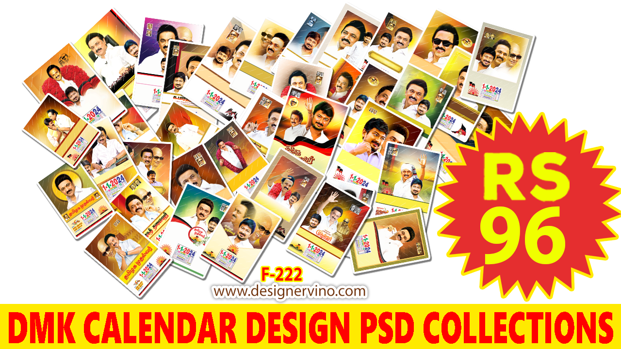 DMK calendar design psd collections